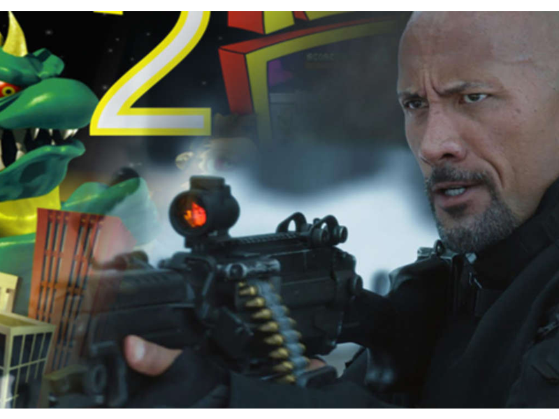 RAMPAGE | The Rock é o destaque das primeiras imagens da adaptação ...