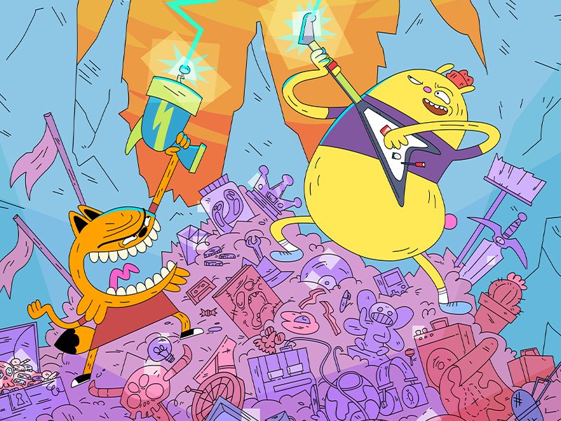 ZETA E OZZ | Cartoon Network estreia nova minissérie de animação ...