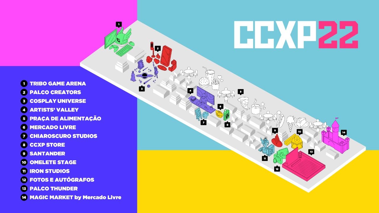 Confira as principais atrações da CCXP 2022 | Coxinha Nerd